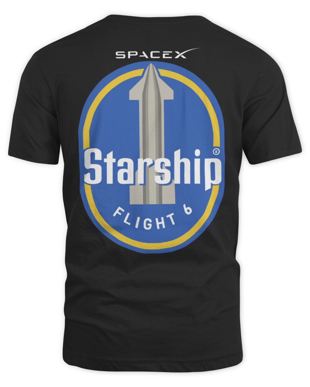Spacex Merch Starship Flight 6 Shirt